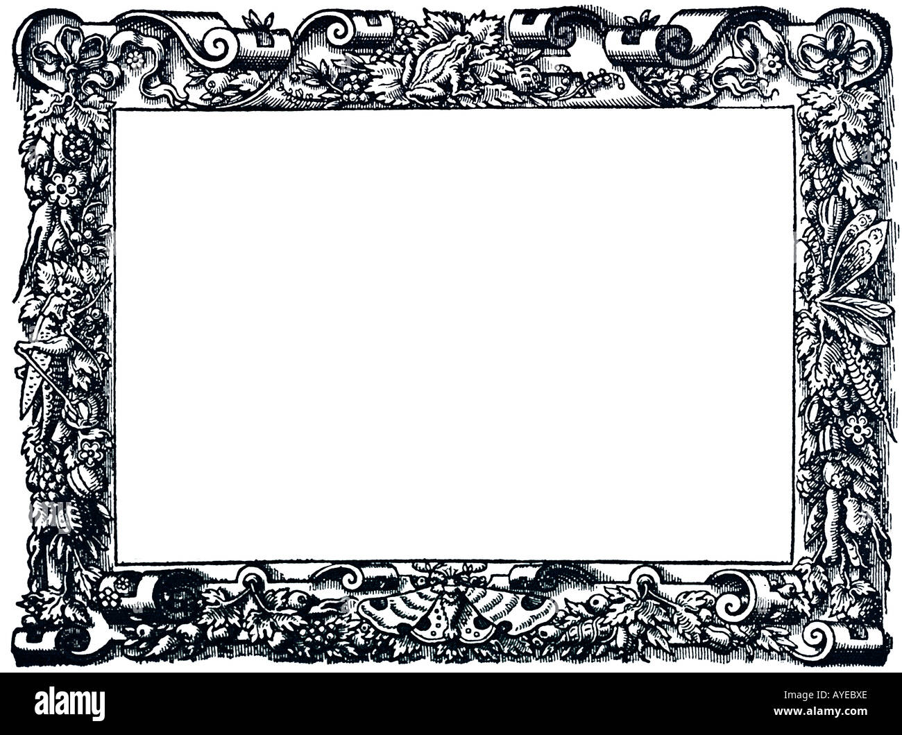 Black Fancy Borders And Frames