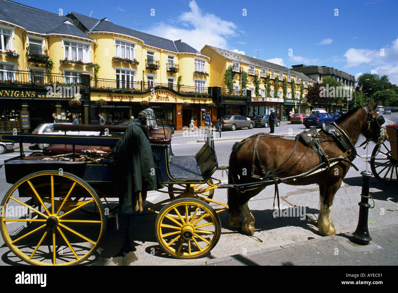 Ireland County Kerry Killarney main street scene Stock Photo - Alamy