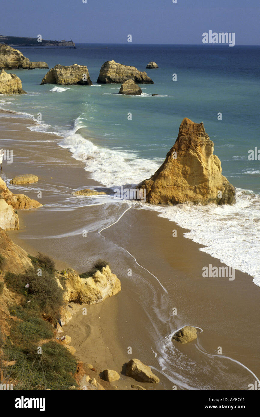 Portugal Praira da Rocha beach Stock Photo - Alamy