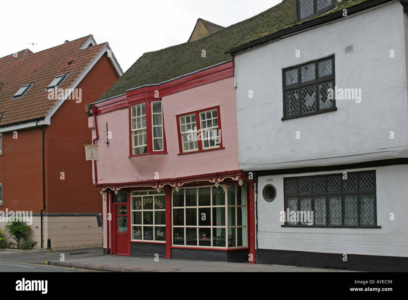Old buildings in Ipswich Suffolk East Anglia UK Stock Photo - Alamy