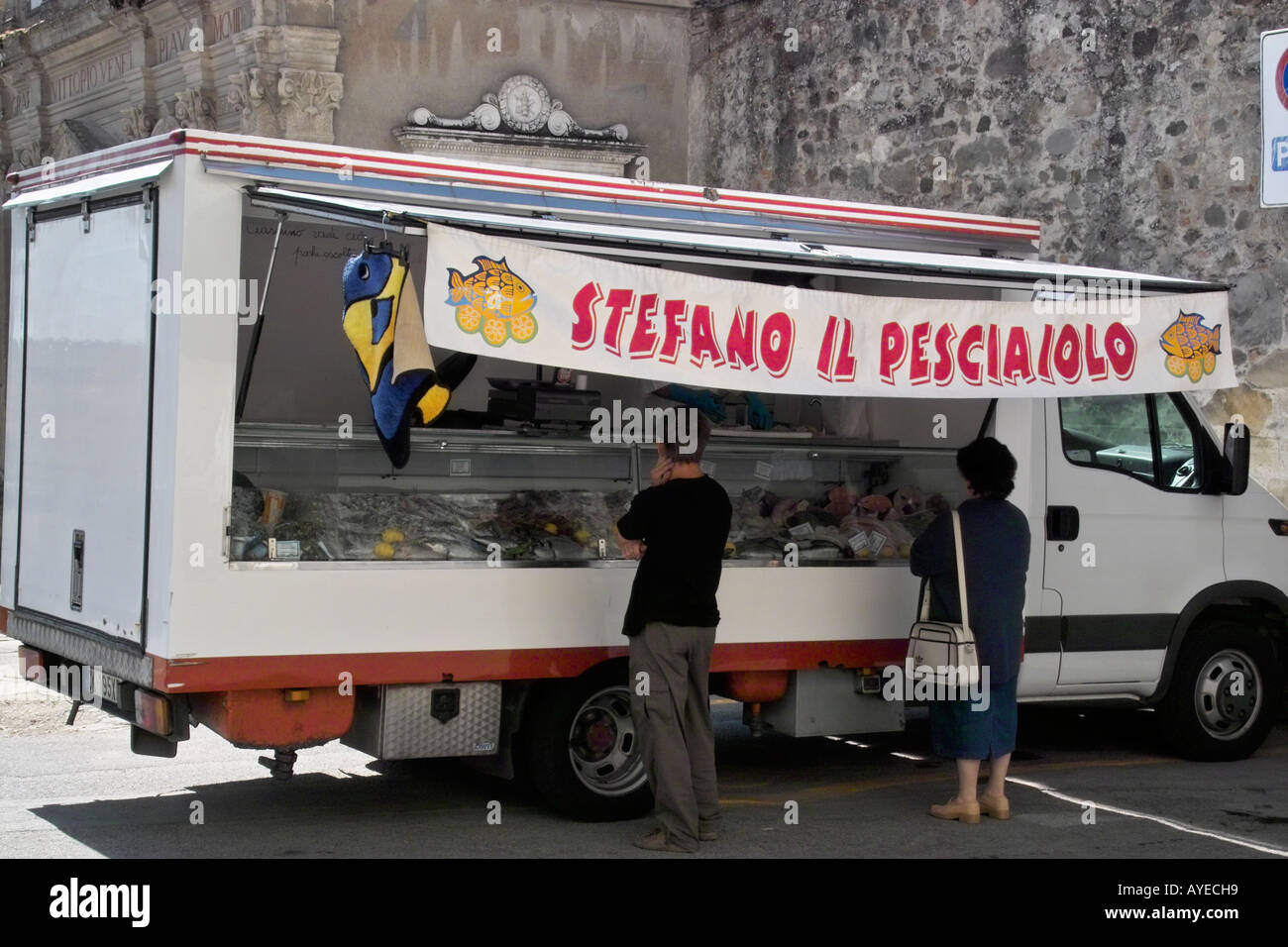 Mobile fishmonger hi-res stock photography and images - Alamy