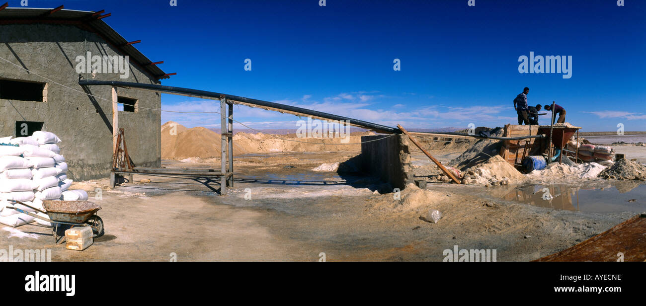Chott el Djerid Tunisia Endorheic Salt Lake Largest Salt Pan of the ...