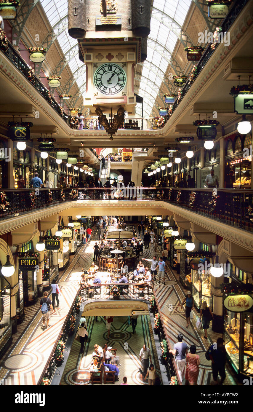 Interior of Queen Victoria Building was designed by George McRae and ...