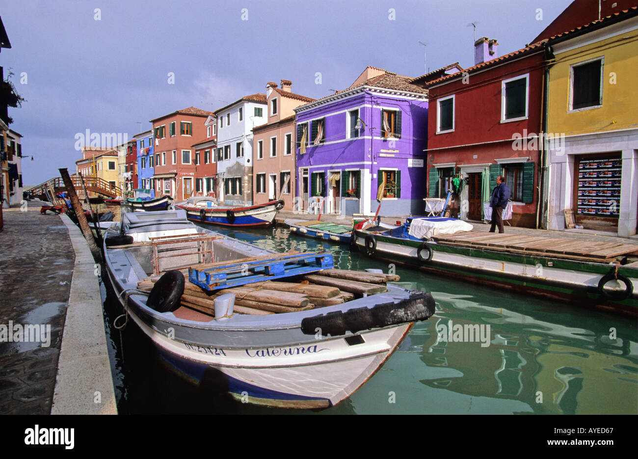Barge italy hi-res stock photography and images - Alamy