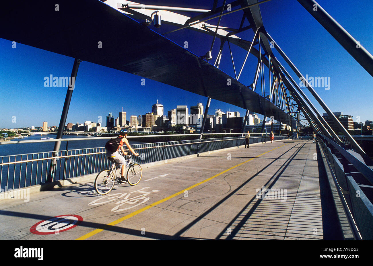 The Goodwill Bridge is a pedestrian and cyclist bridge connecting the ...