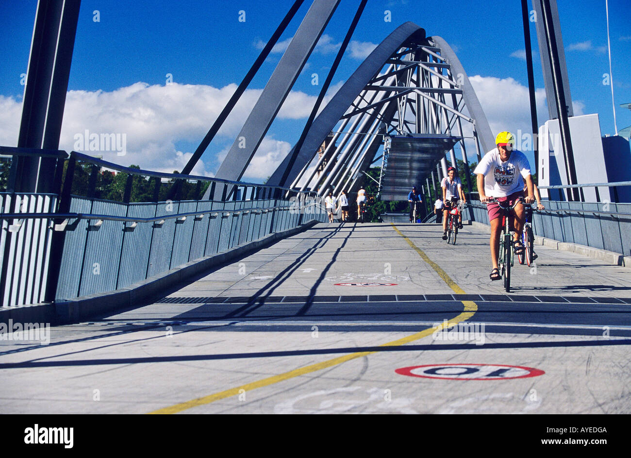 The Goodwill Bridge is a pedestrian and cyclist bridge connecting the ...