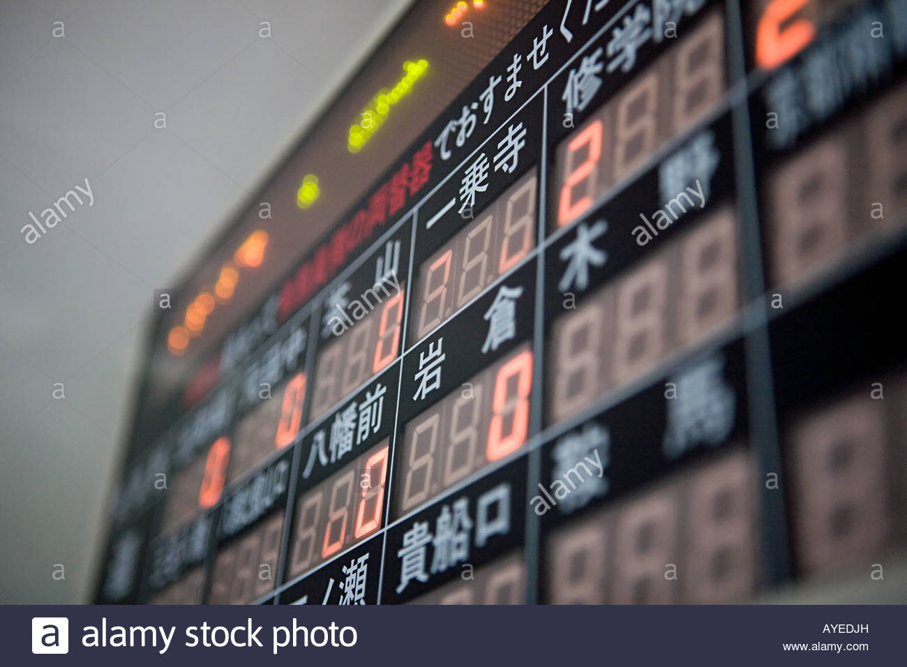 Train Information Board Stock Photos & Train Information Board Stock ...
