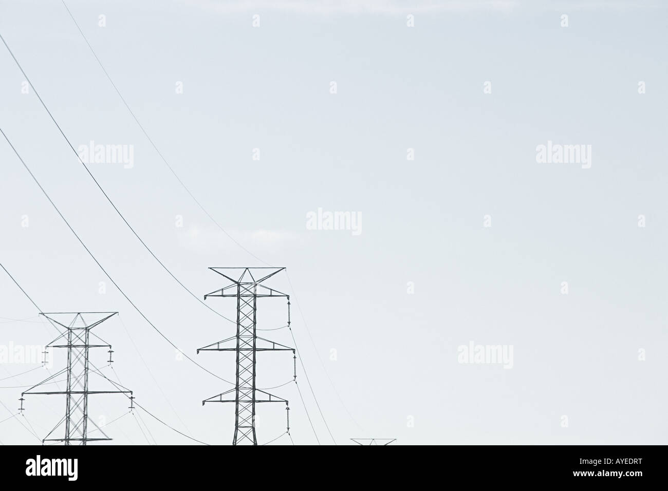 Pylons Electricity Pylons High Resolution Stock Photography and Images ...