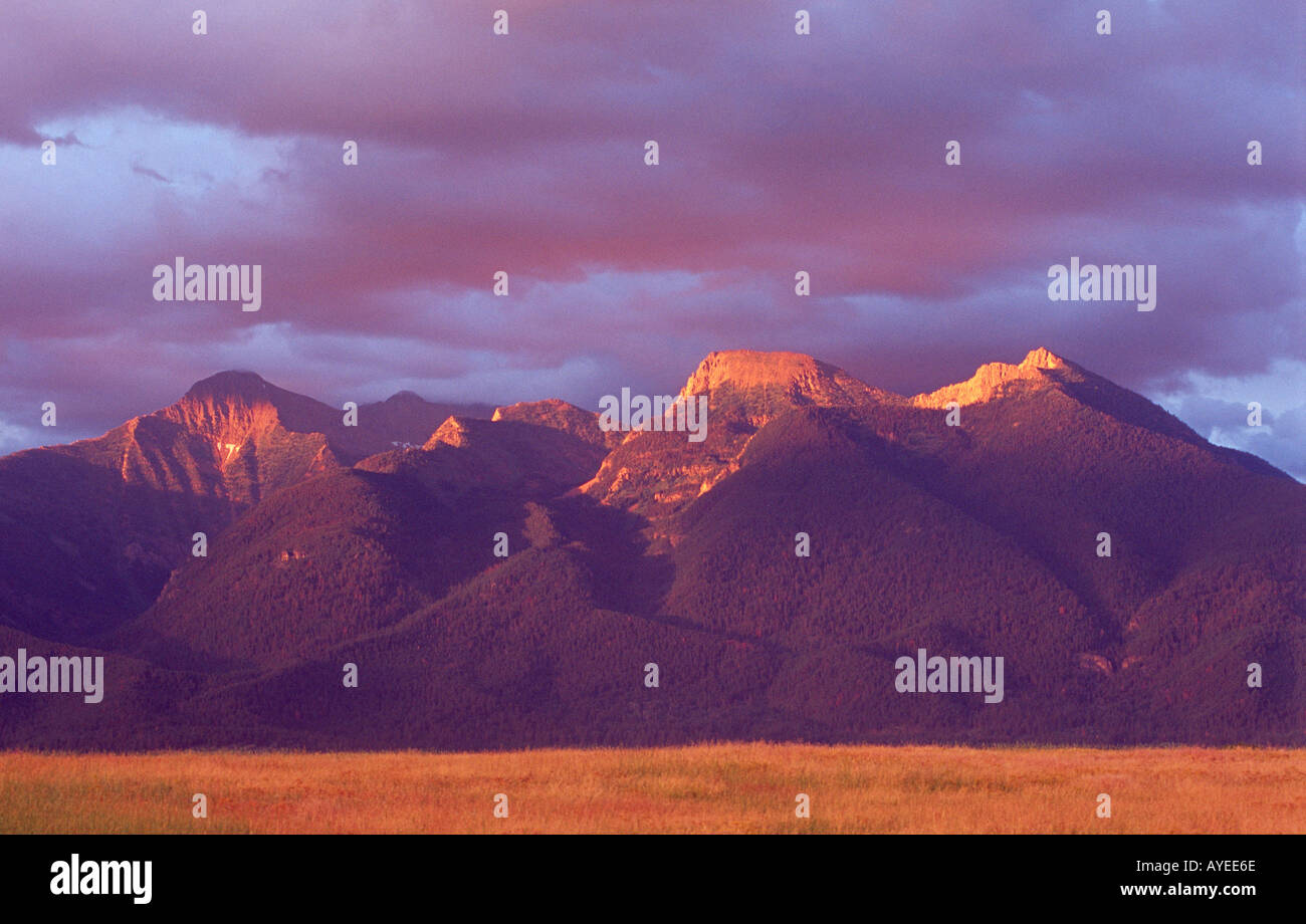 Mission mountains, montana hi-res stock photography and images - Alamy