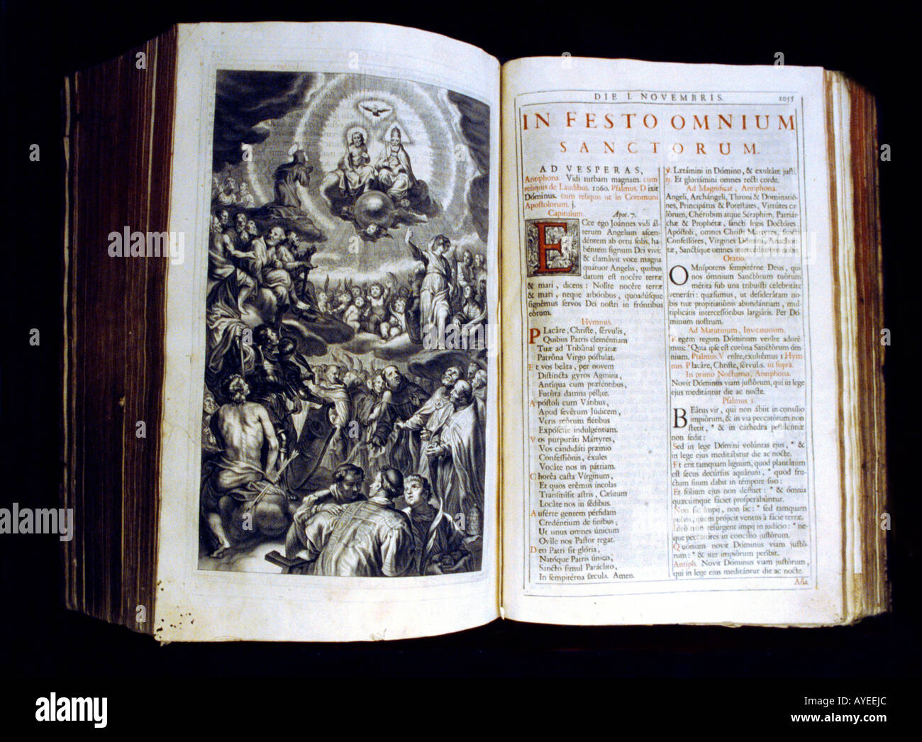 Tui Galicia Spain Illustrated Bible in Cathedral of Santa Maria Stock ...