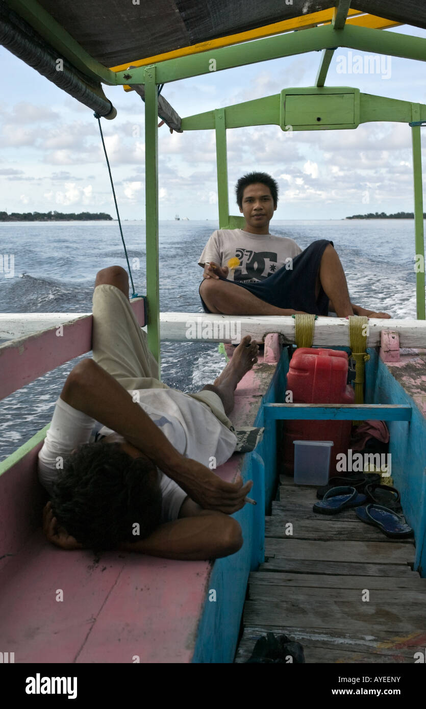 boat ride Gilli Islands Lombok Indonesia Stock Photo - Alamy