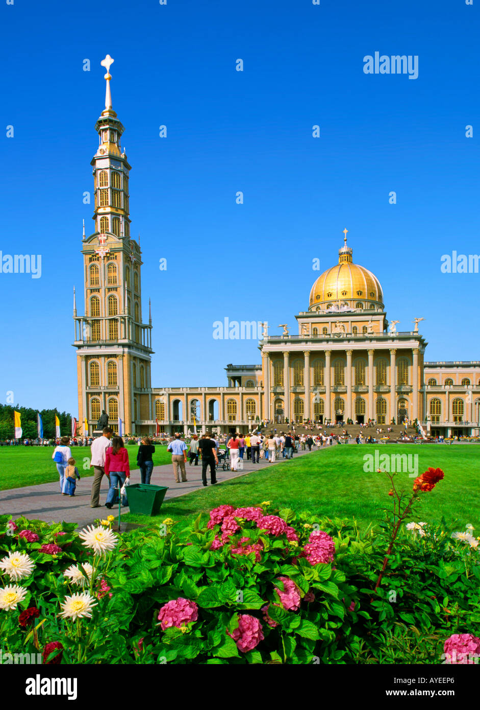 Lichen Basilica the biggest basilica in Poland Stock Photo - Alamy