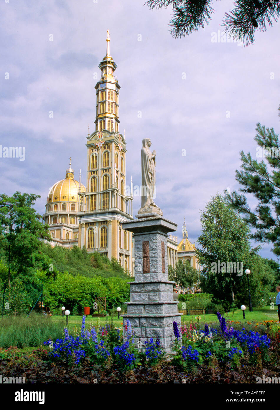 Lichen Basilica the biggest basilica in Poland Stock Photo - Alamy