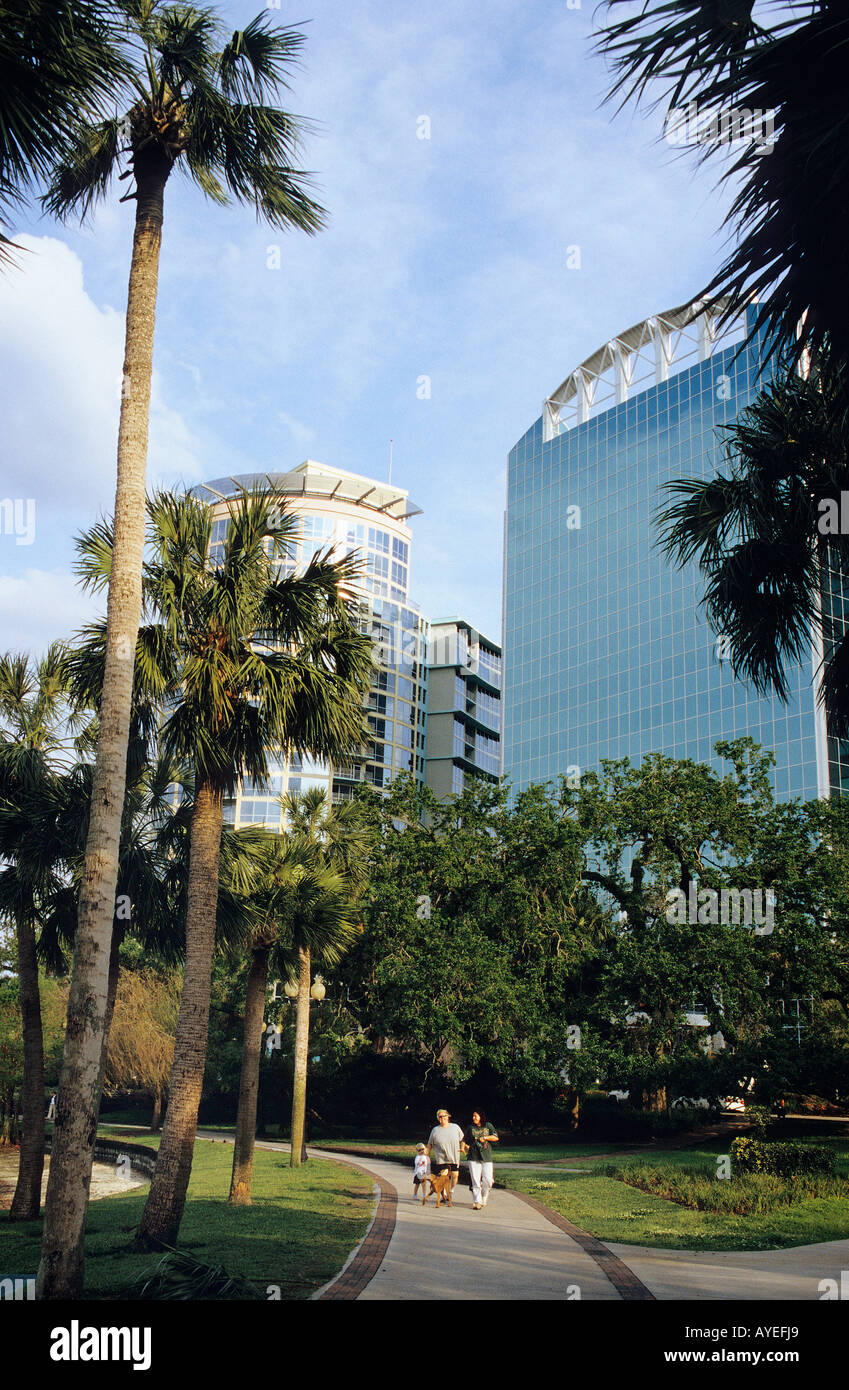 Downtown Orlando architecture Stock Photo - Alamy