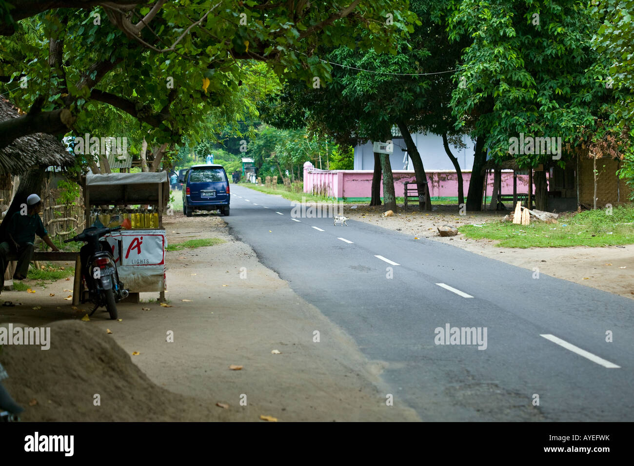gas vendor Senggigi, Lombok Indonesia Stock Photo - Alamy