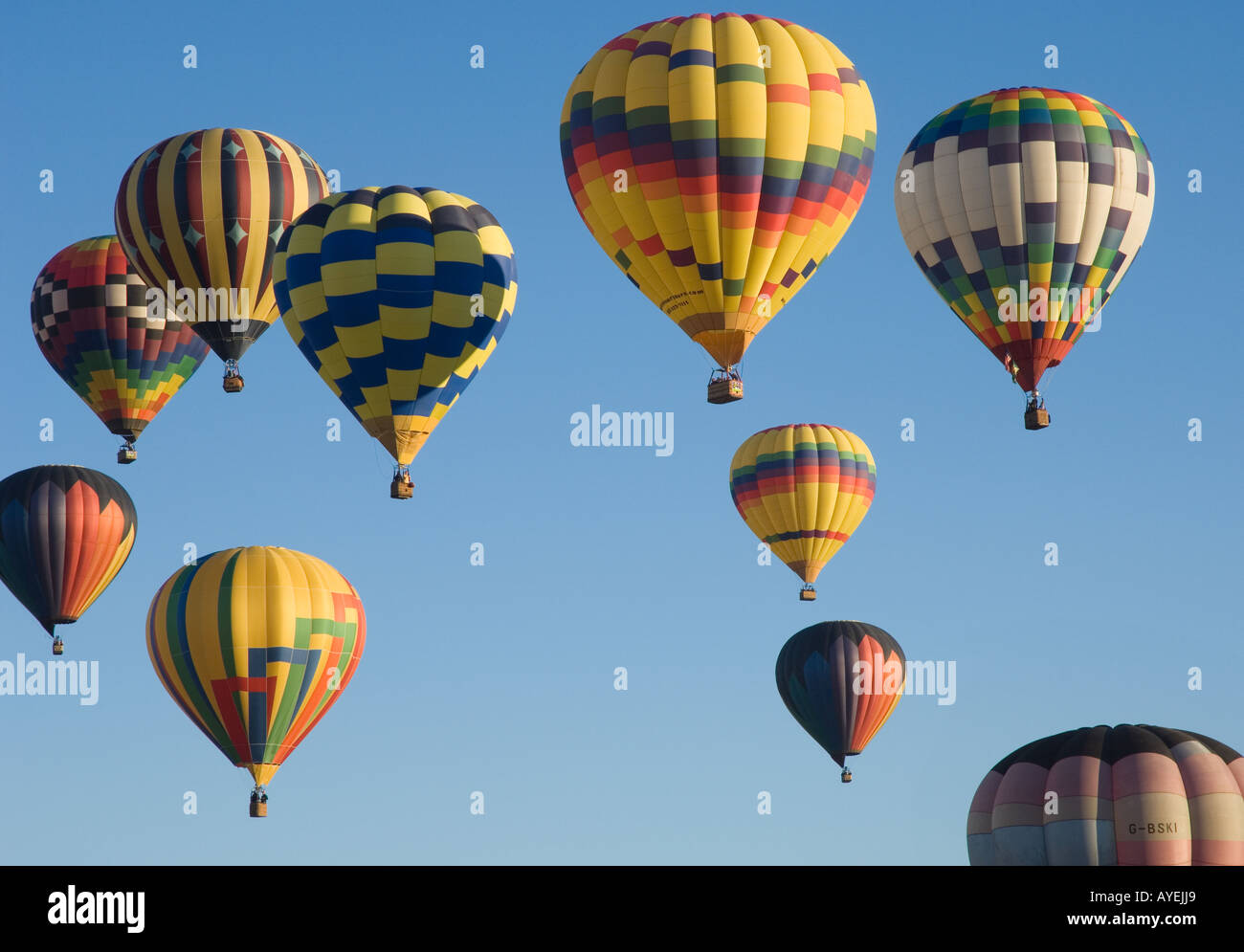 Real Hot Air Balloons In The Sky