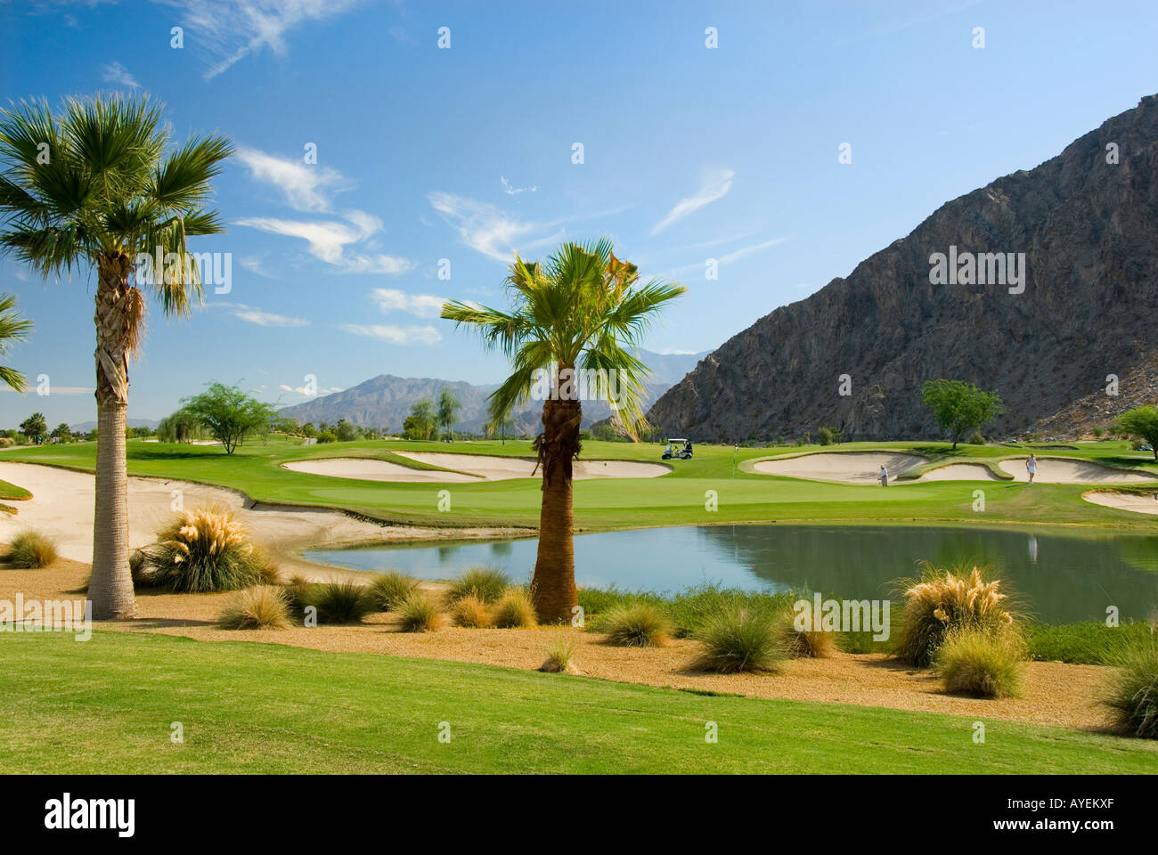 Silver Rock golf course La Quinta California Stock Photo - Alamy