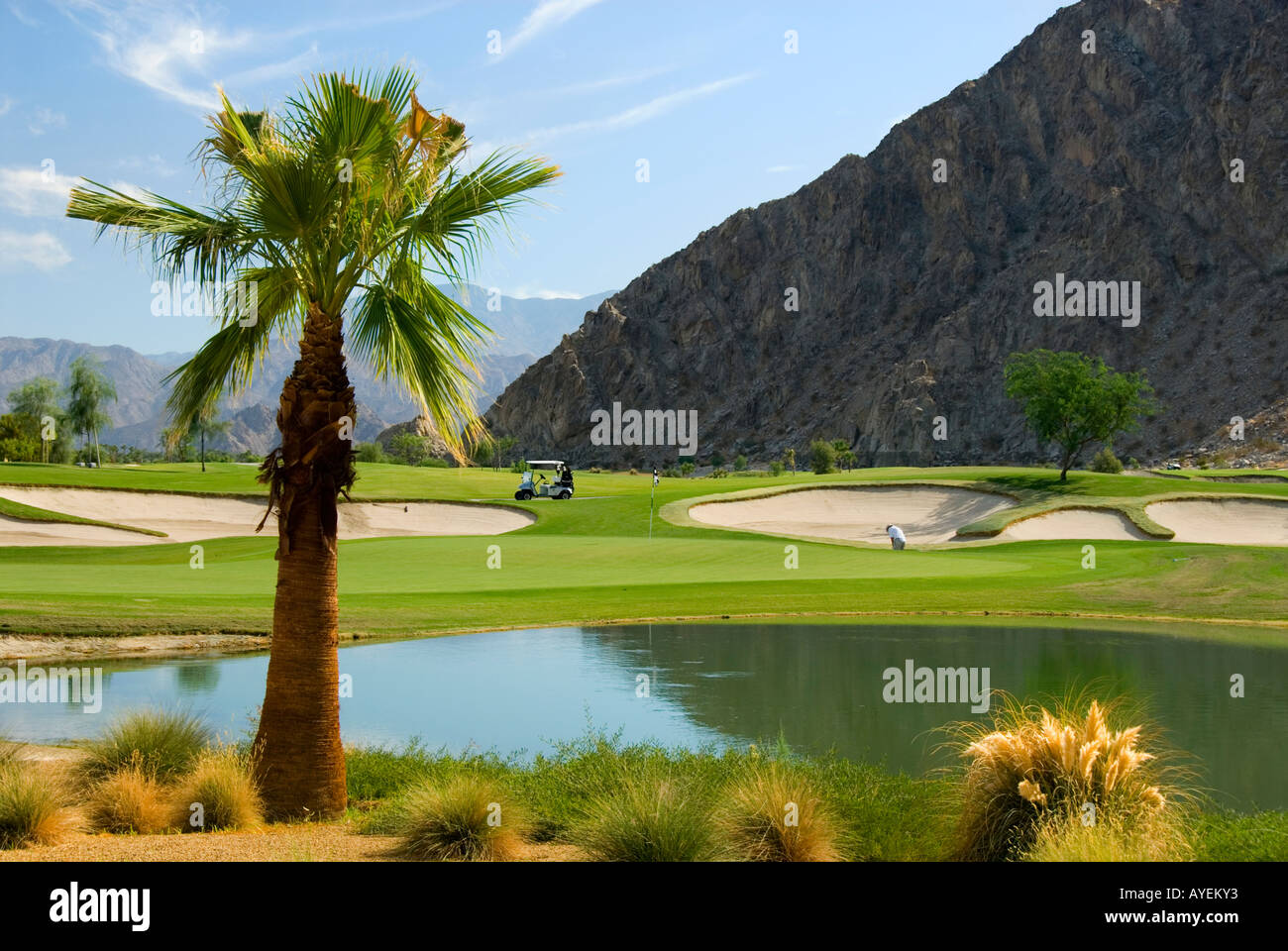 Silver Rock golf course La Quinta California Stock Photo - Alamy