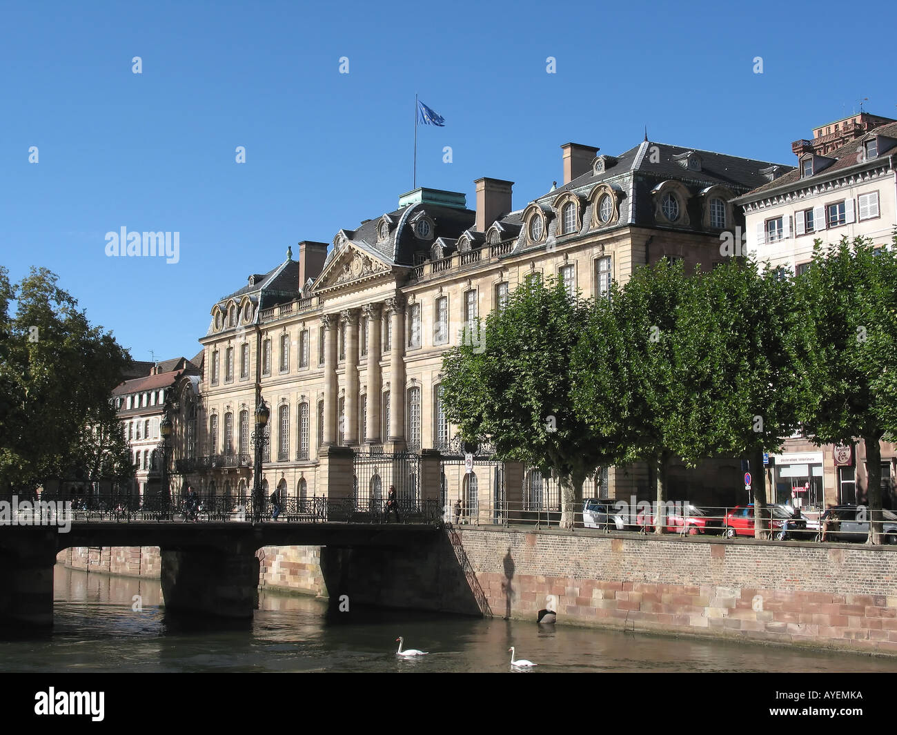 PALAIS DE ROHAN PALACE 18th Century STRASBOURG ALSACE FRANCE Stock ...