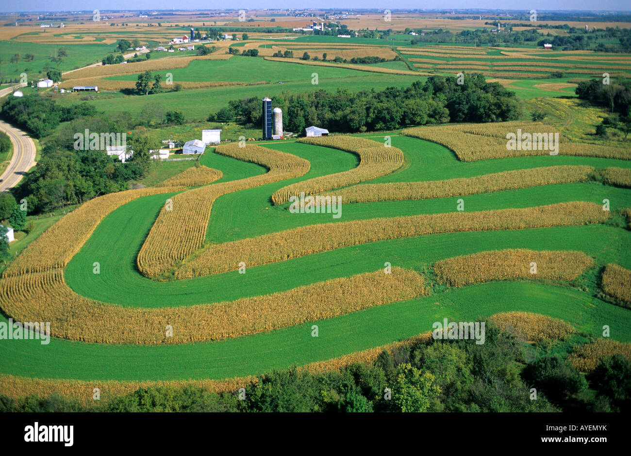 Contour Strip Cropping And Planting What Is Contour Farming & Types Of