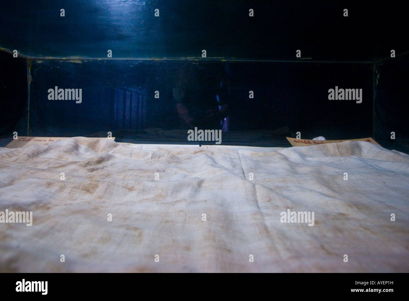 Robe Worn by Gandhi when he Died Displayed in Gandhi Memorial Museum in ...