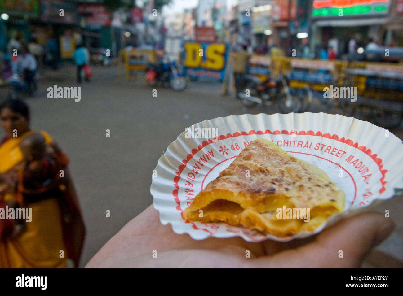 A Sweet Pastry from an Indian Sweet Shop in Madurai South India Stock ...