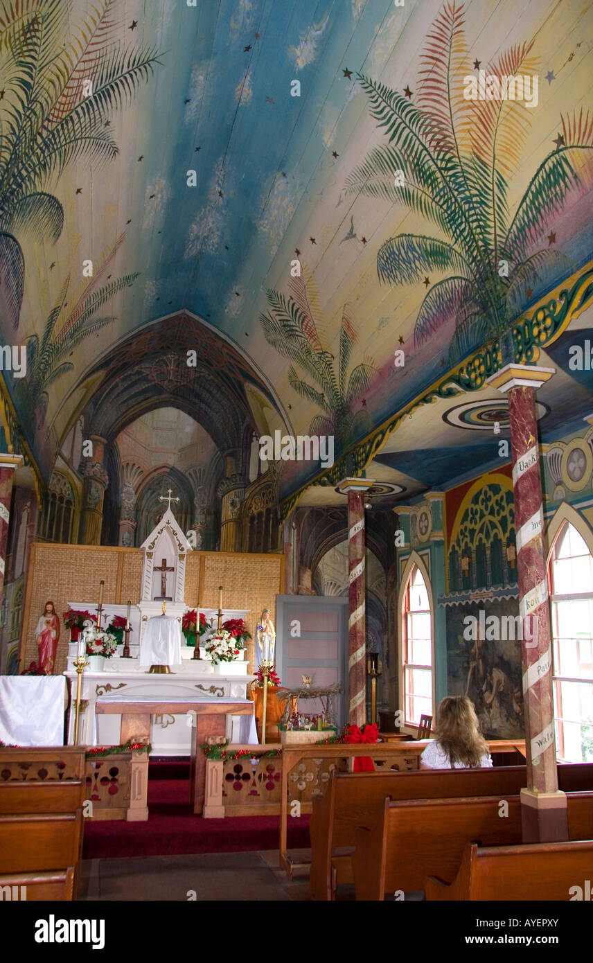Polynesian church hawaii hi-res stock photography and images - Alamy