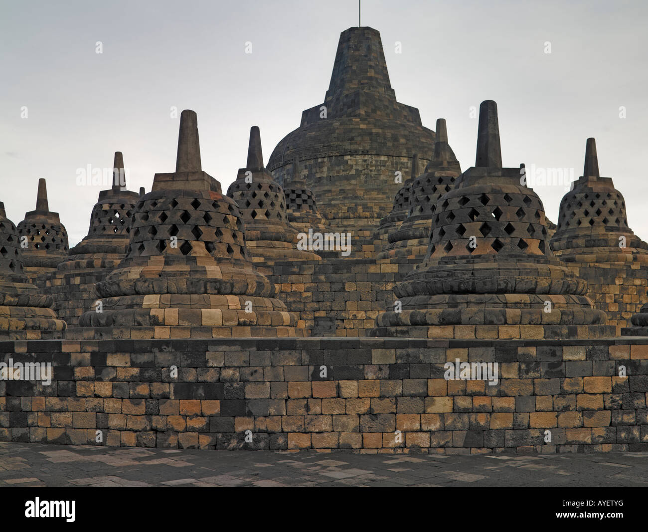 Buddha, Borobudur, Java, Indonesia Stock Photo - Alamy
