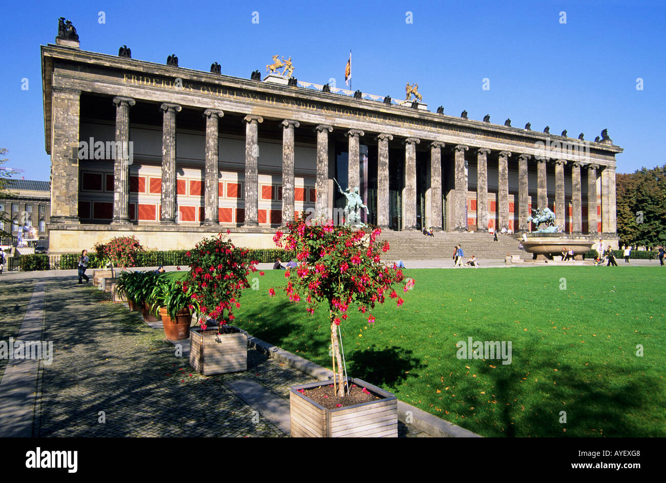 Exterior of the Altes Museum Berlin Stock Photo - Alamy