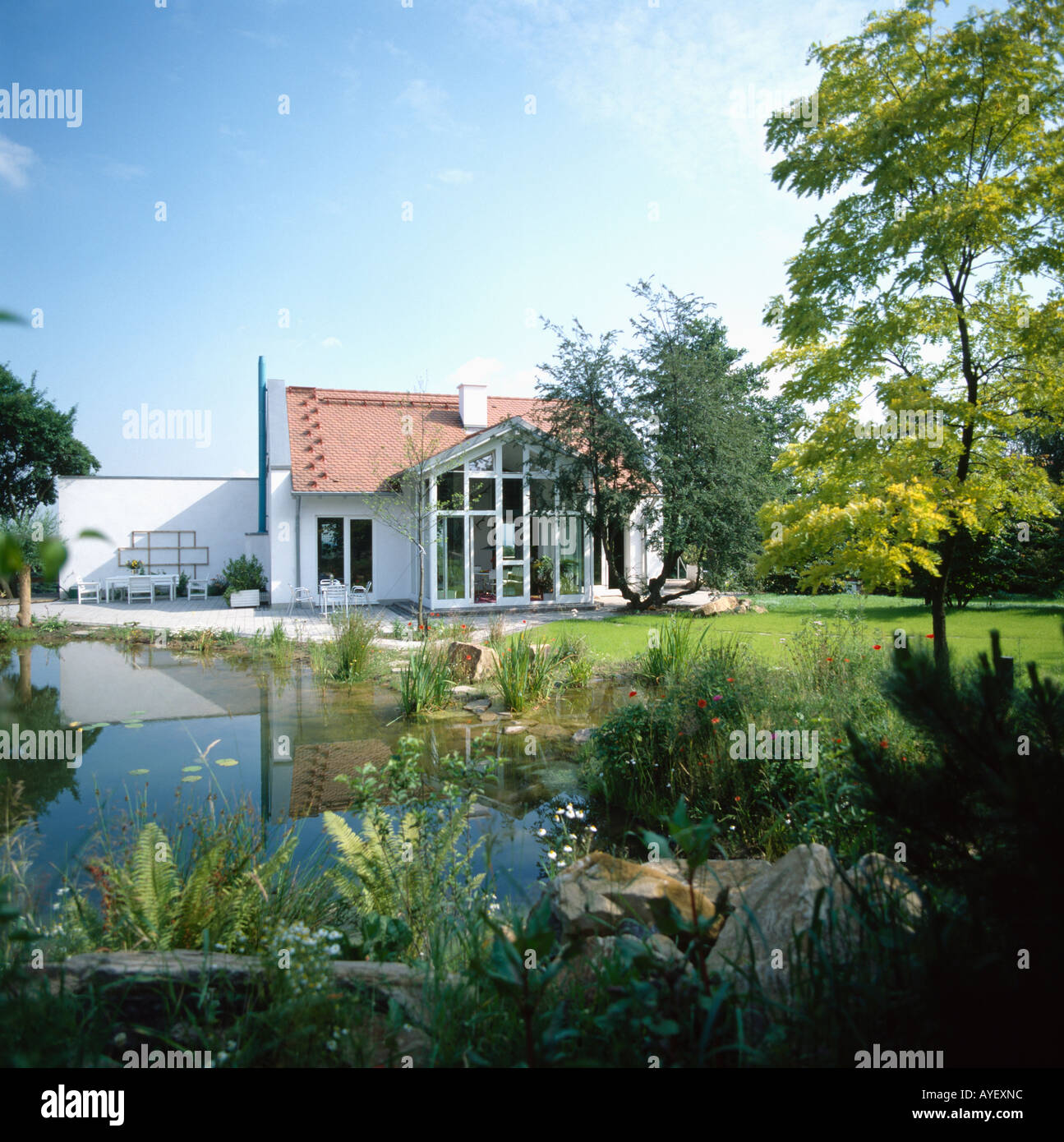 Two large ponds hi-res stock photography and images - Alamy