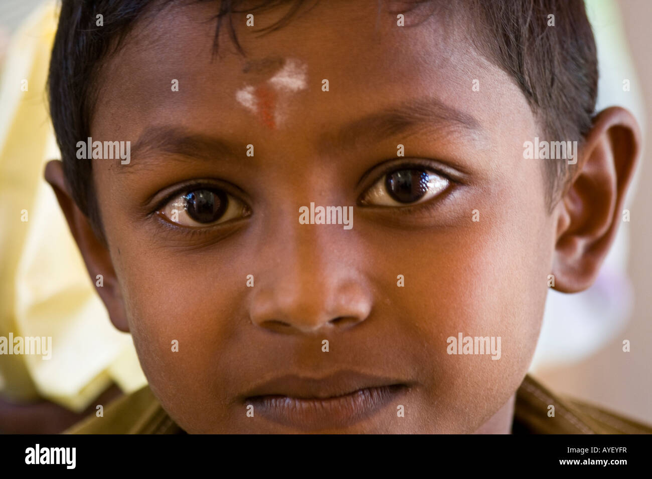 Portrait of an Indian Boy in Kaniyakumari South India Stock Photo - Alamy
