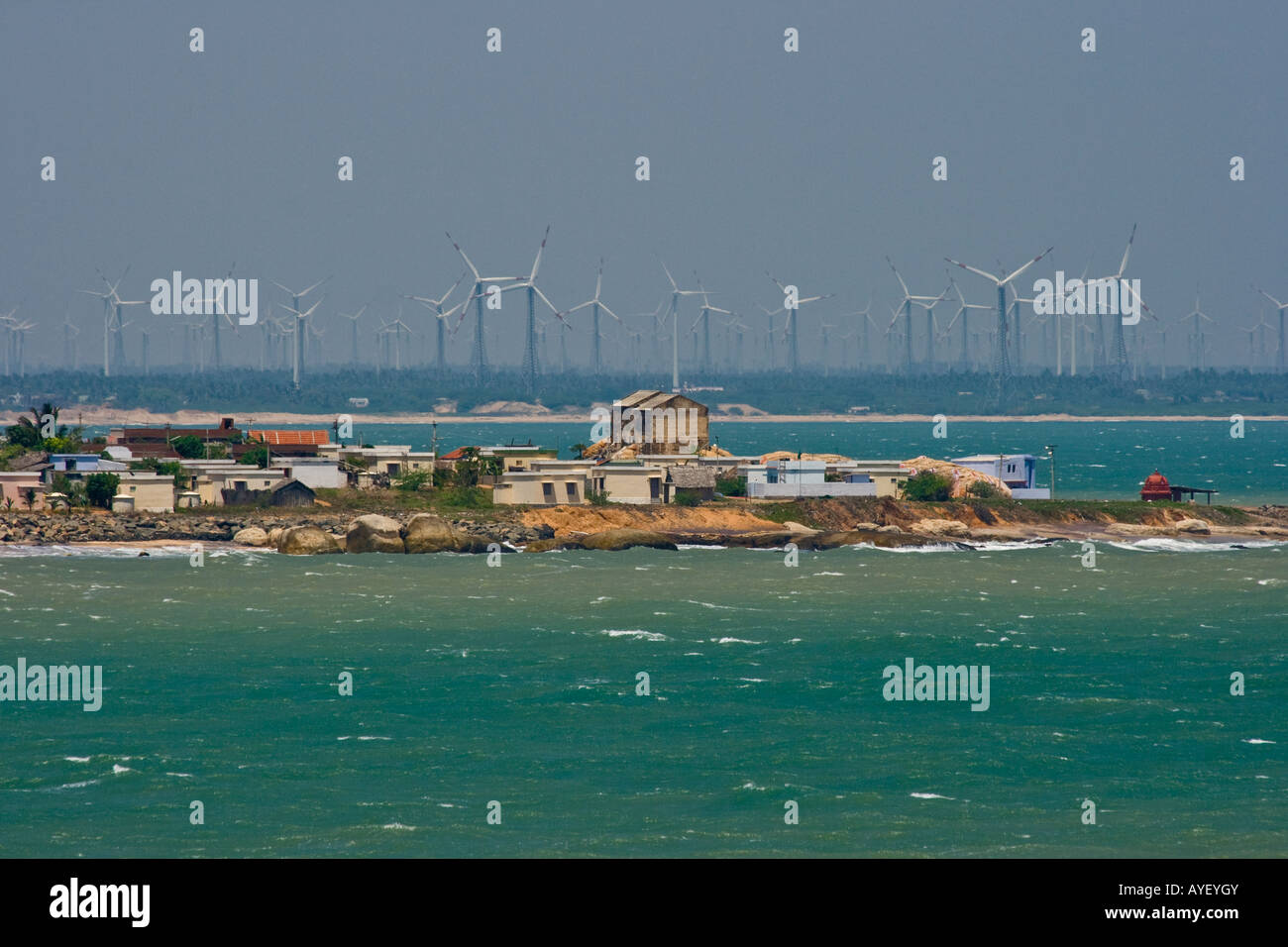 Windmill generating energy in hi-res stock photography and images - Alamy