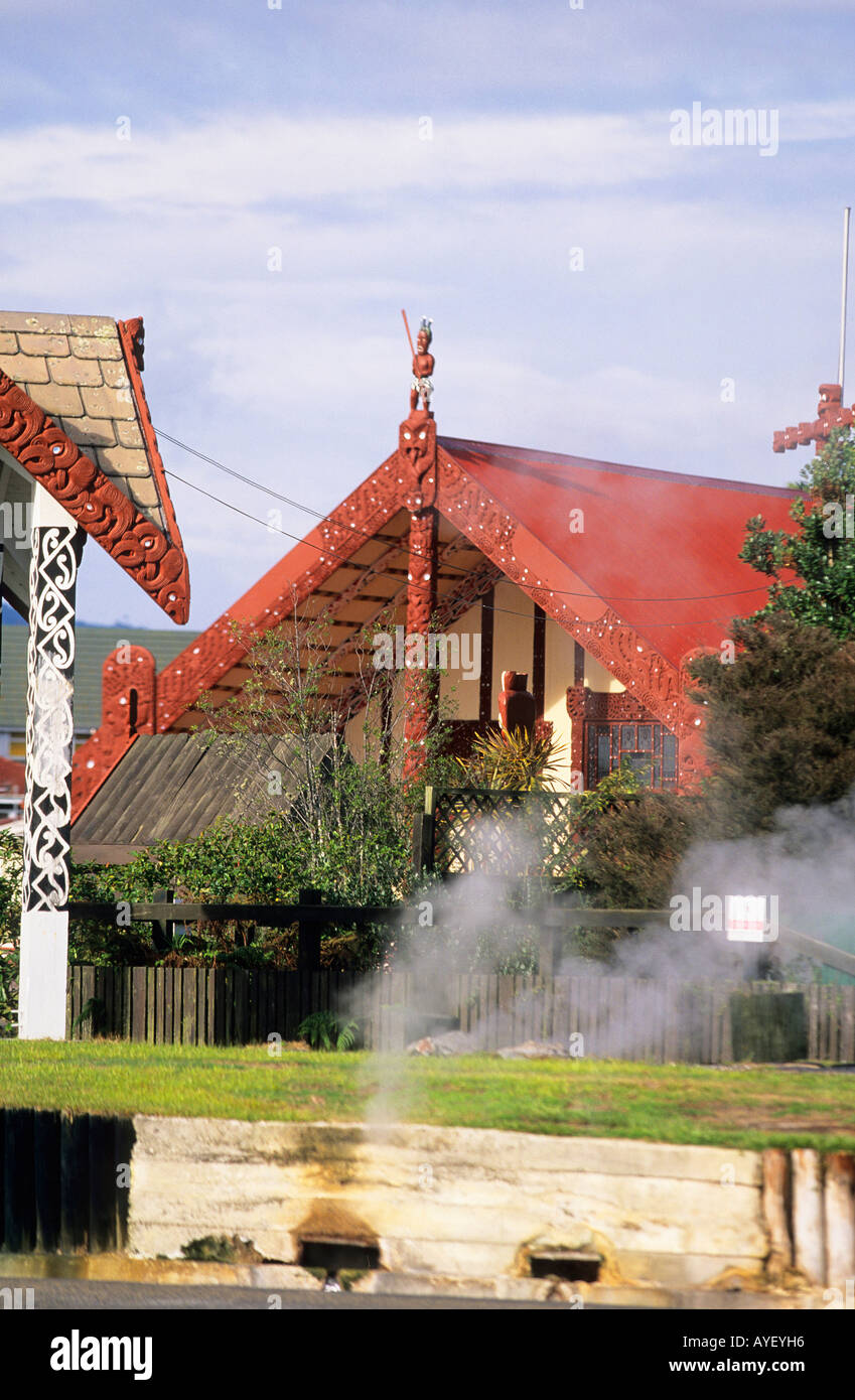 Tamatekapua marae hi-res stock photography and images - Alamy