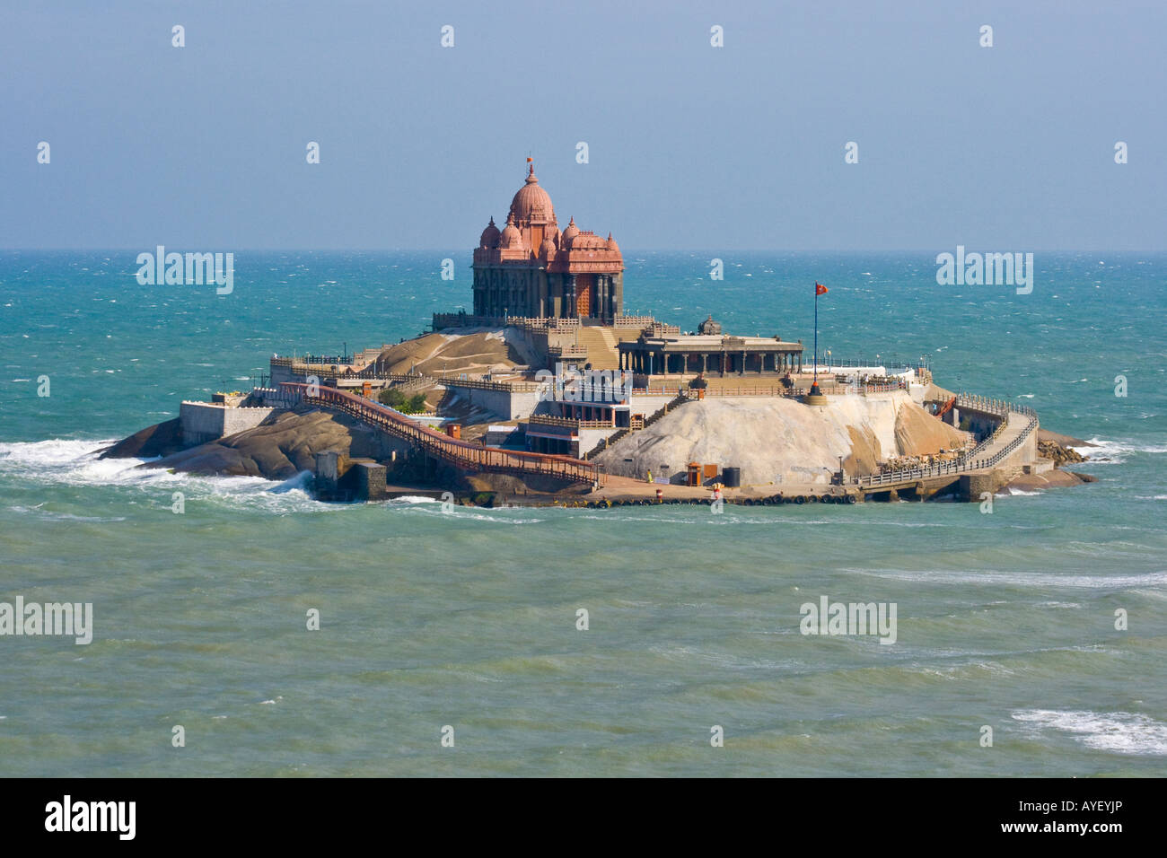 Vivekananda Rock Memorial in Kanyakumari South India Stock Photo - Alamy