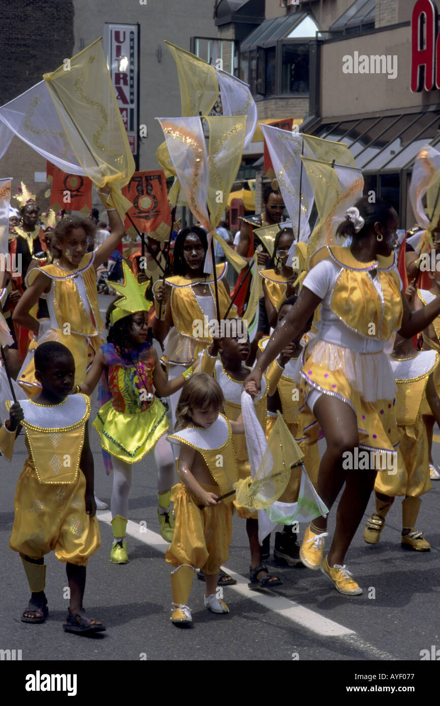 Canada Montreal Caribbean festival Stock Photo - Alamy