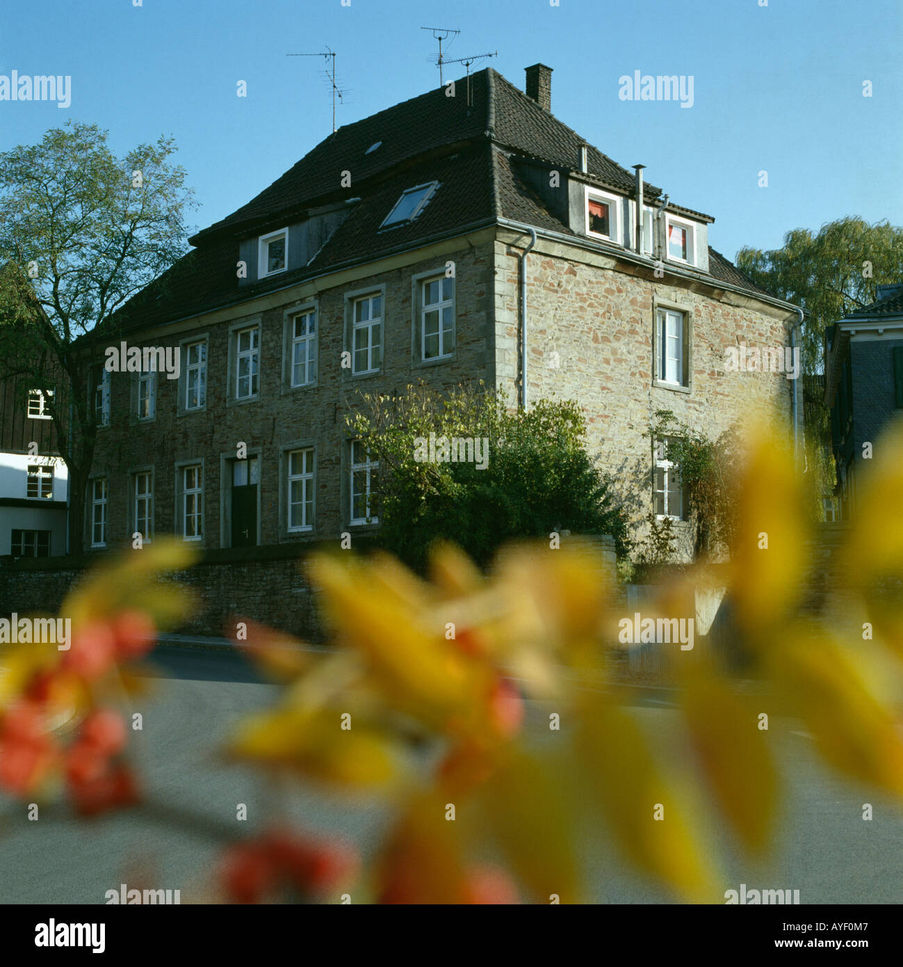 Traditional country house in Germany Stock Photo - Alamy