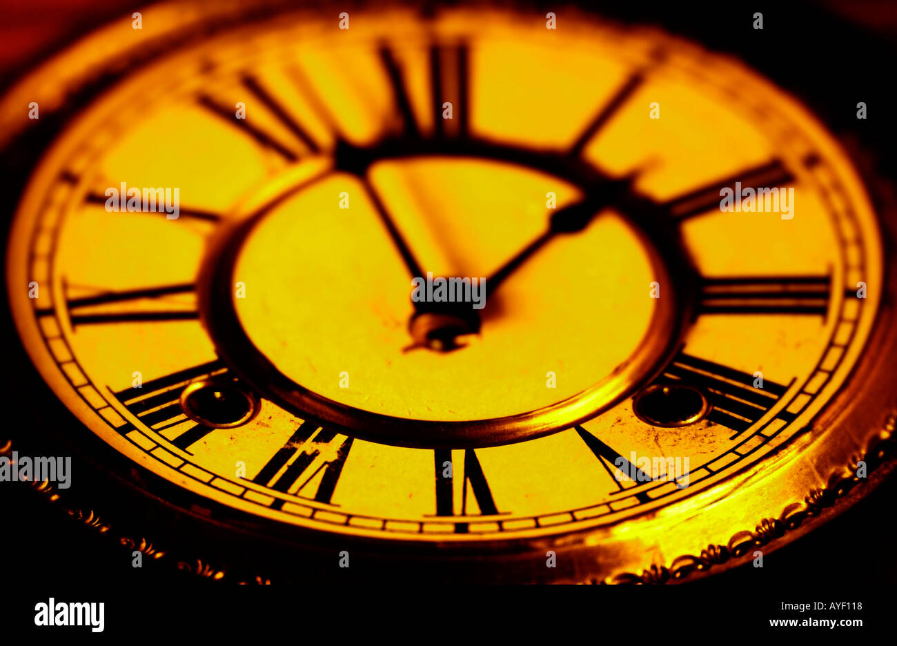 Face of a clock Stock Photo - Alamy