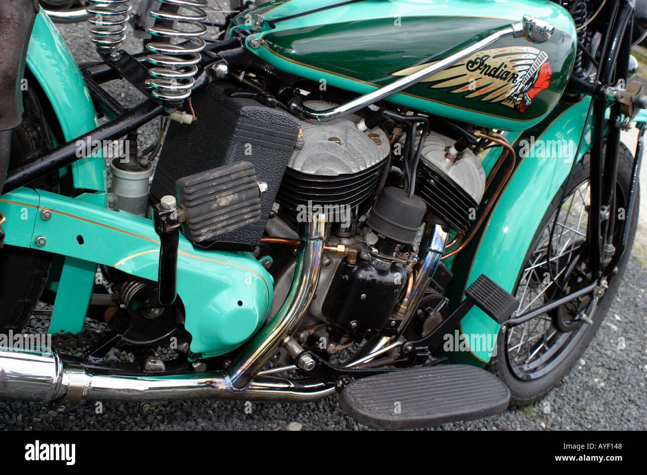 Chrome plating motorcycle hi-res stock photography and images - Alamy