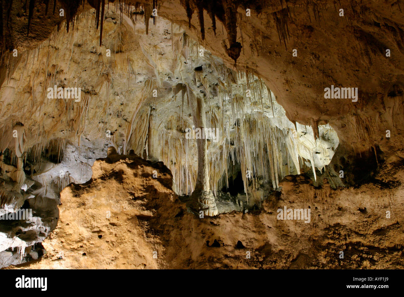 stunning underground limestone stalactities and stalagmites The Big ...