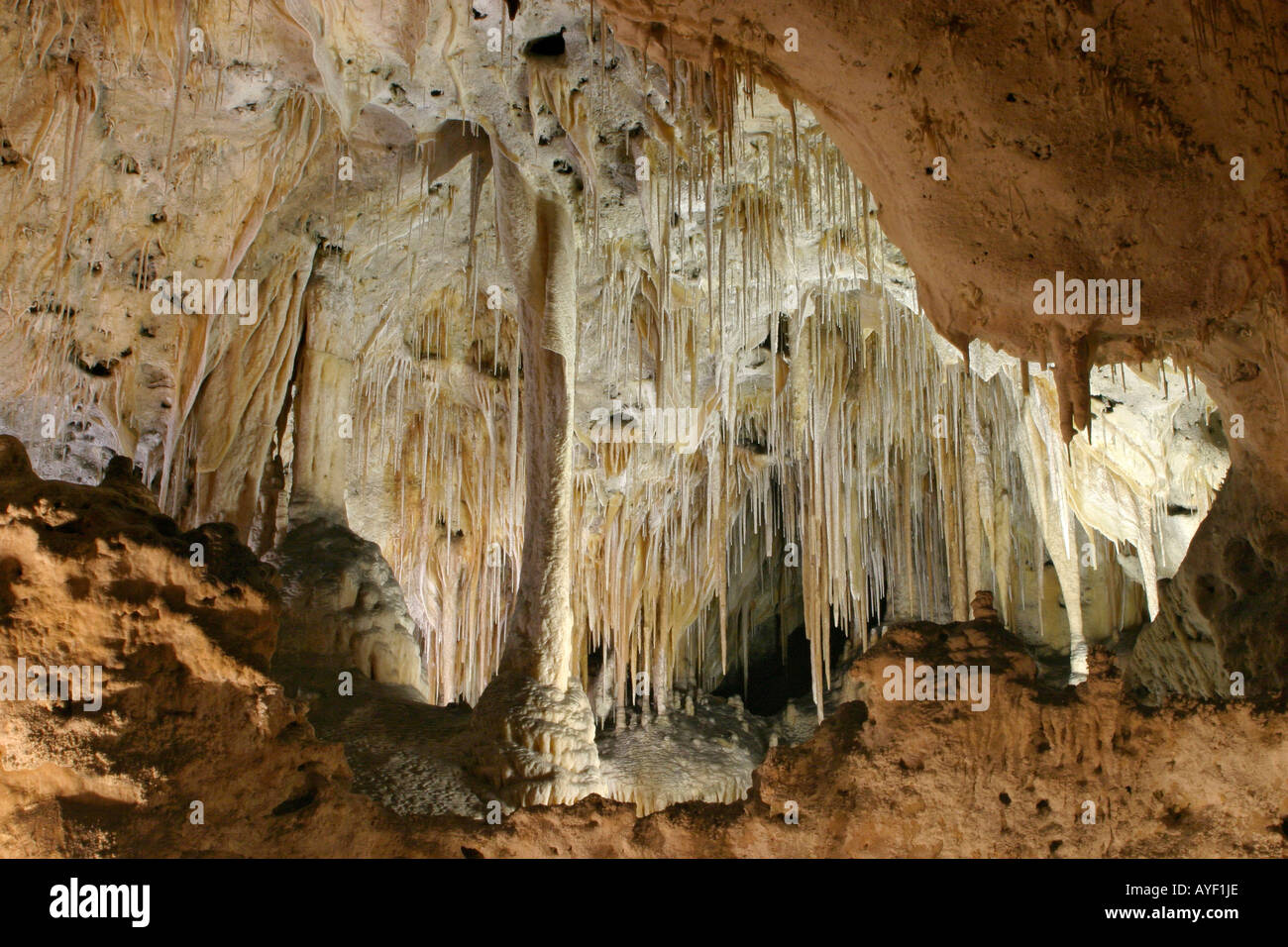 stunning underground limestone stalactities and stalagmites The Big ...