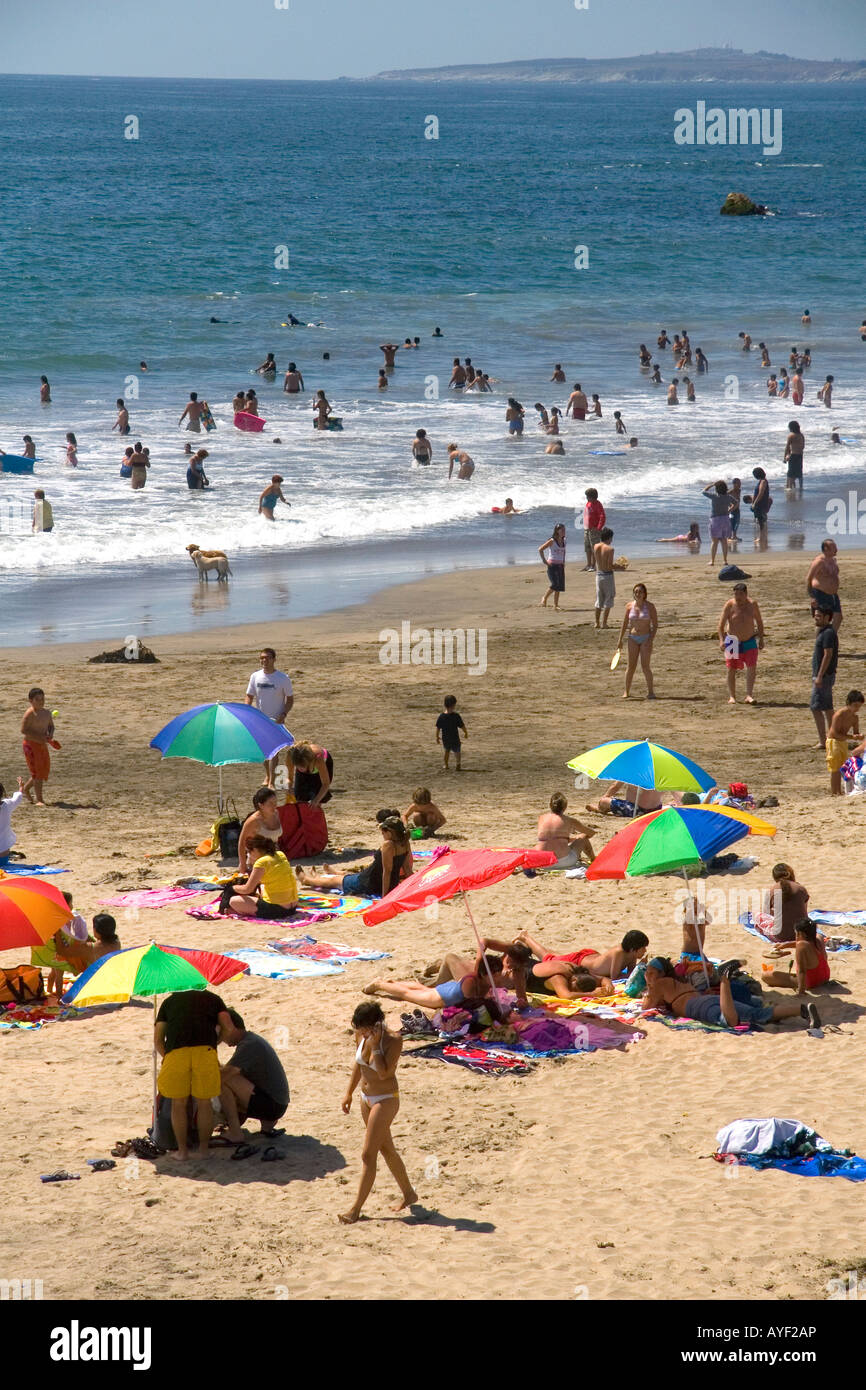 Valparaiso chile beach hi-res stock photography and images - Alamy