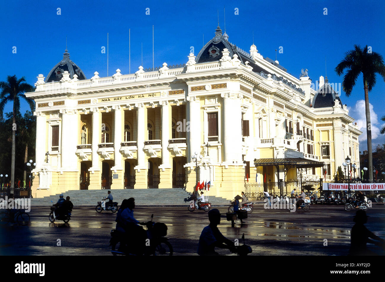 Hanoi Opera House built in 1911 by Francois Lagisquet French Colonial ...