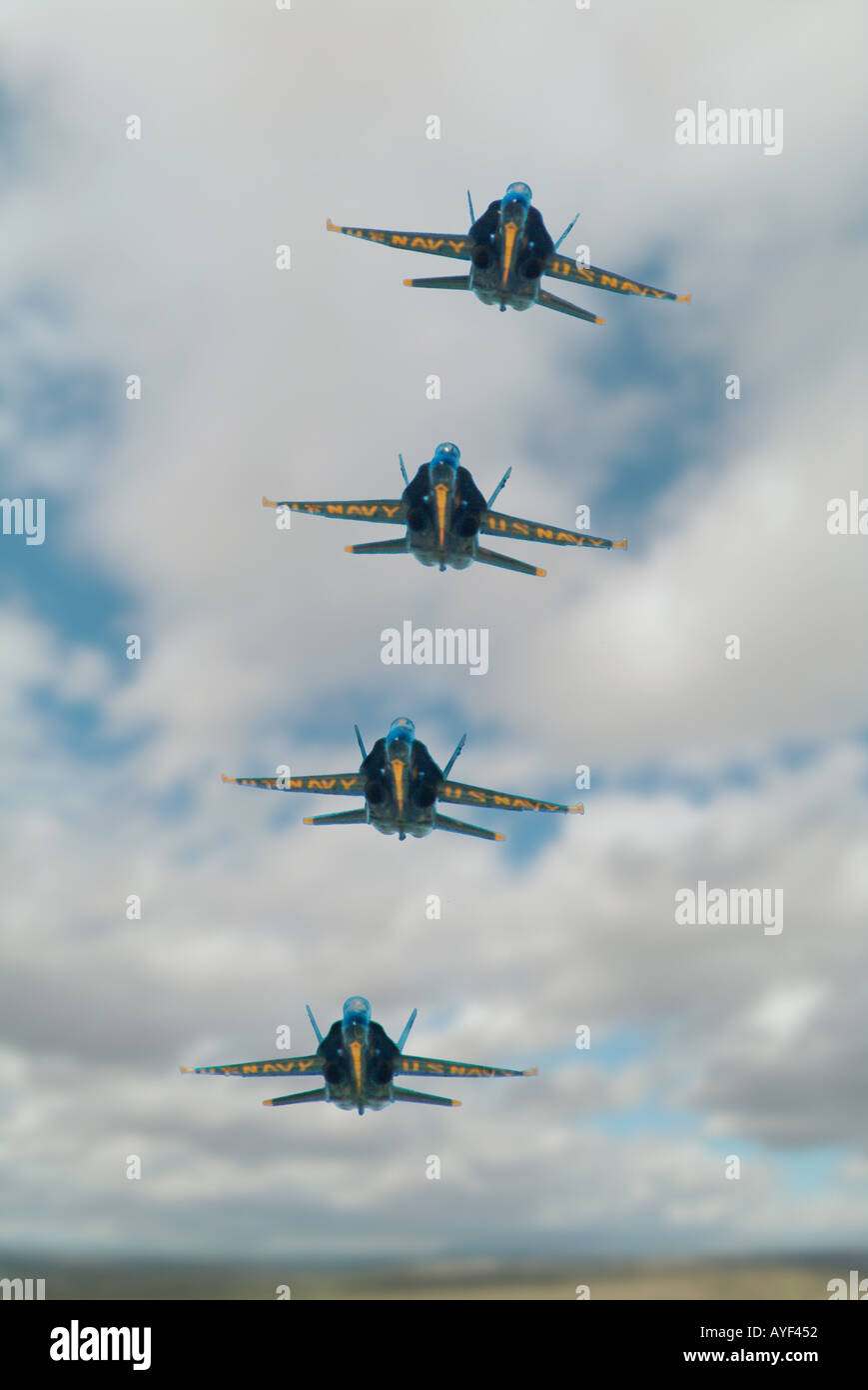The United States Navy's Navy Flight Demonstration Squadron, Blue ...