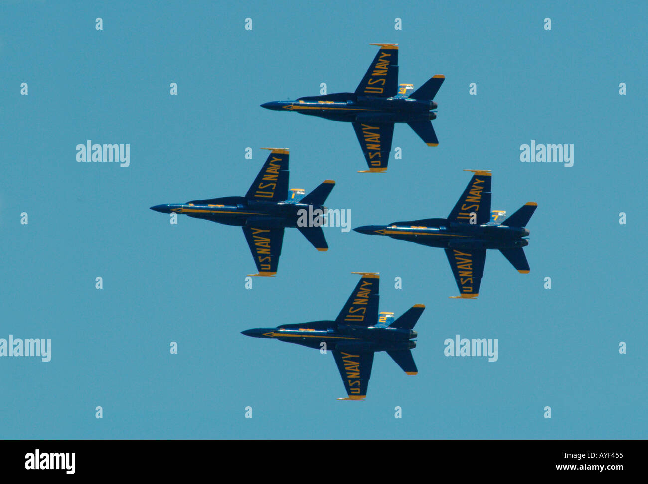 The United States Navy's Navy Flight Demonstration Squadron, Blue ...