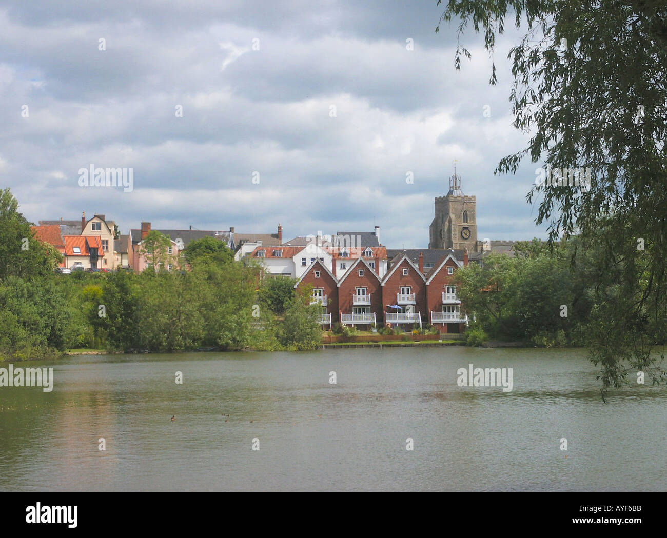 Diss town lake hi-res stock photography and images - Alamy
