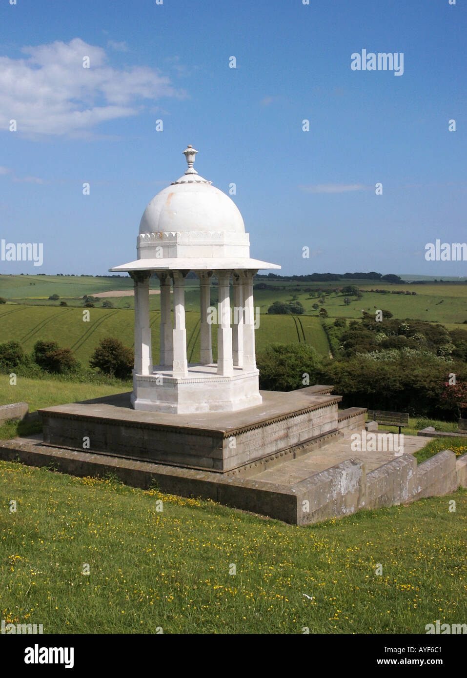The Chattri on The South Downs at Patcham Nr Brighton East Sussex ...