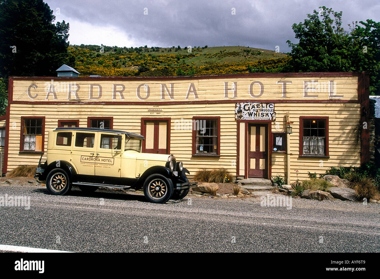 The Cardrona Hotel just outside Wanaka one of the oldest surviving ...