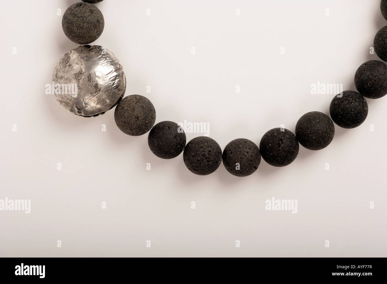 silver jewelery semi precious lava rock stone contemporary modern ...