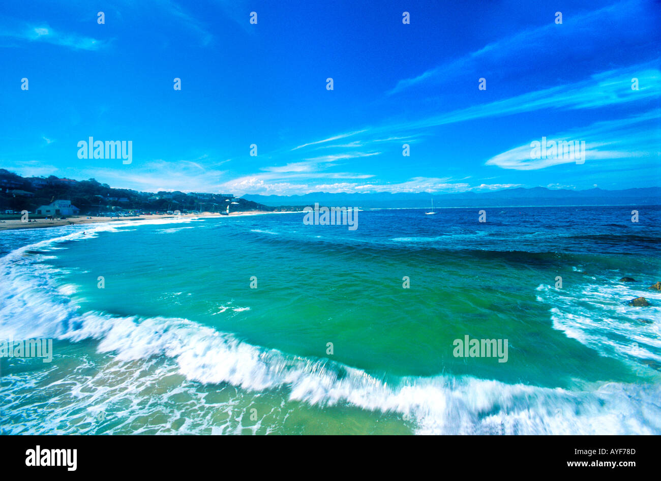 plettenberg bay; sunny; view; sea; rocks; south africa; ocean; sea ...