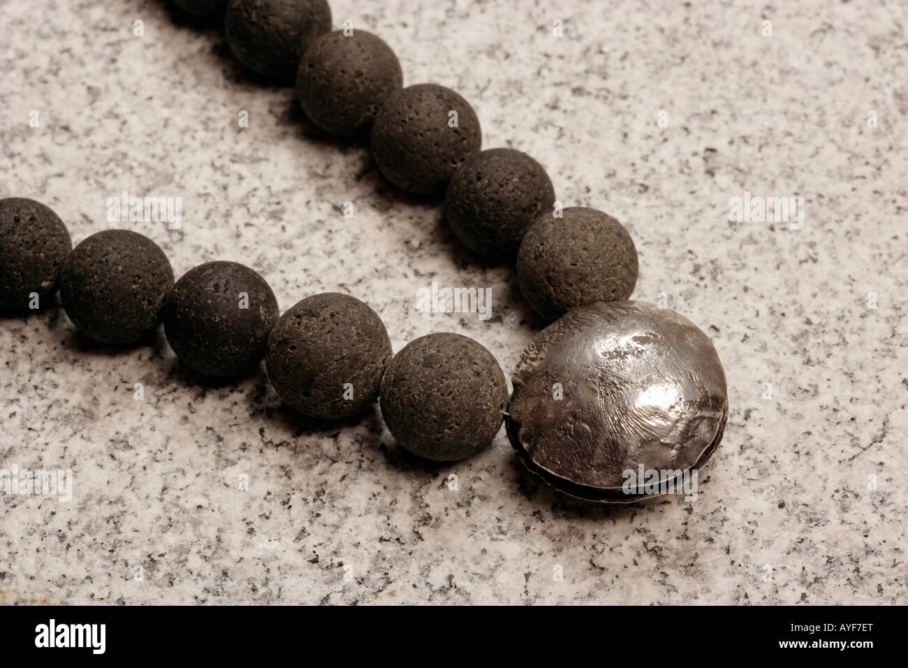 silver jewelery semi precious lava rock stone contemporary modern ...
